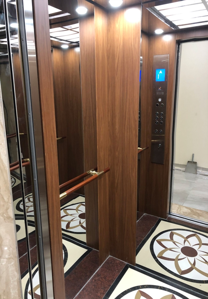 Kích thước Cabin thang máy và mẫu Cabin thang máy đẹp 2022