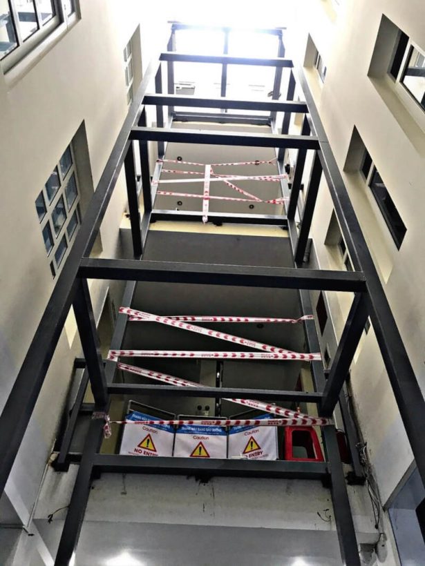 Hố thang máy khung thép và những điều gia chủ cần biết